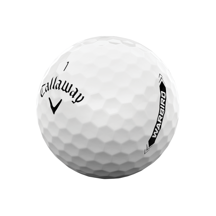 Callaway Warbird Golf Balls 2023 Model - White