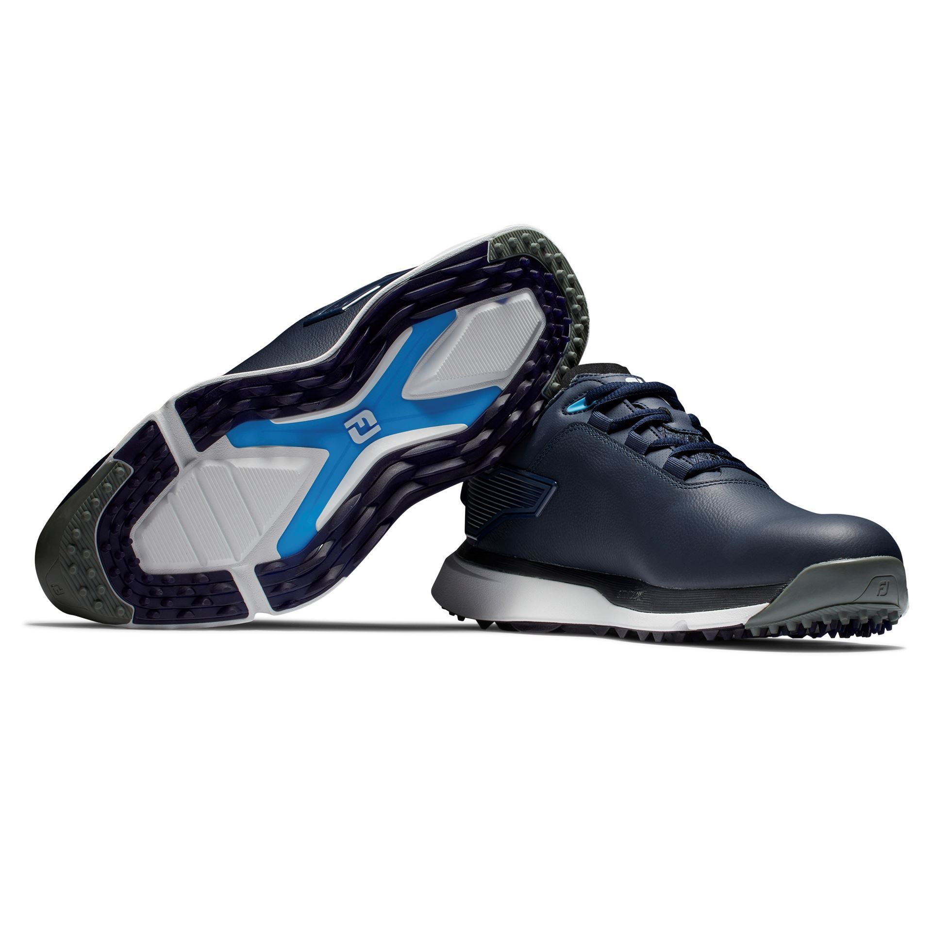 Footjoy Mens Pro/SLX 2024 Golf Shoes - 56908 - Navy/White/Grey