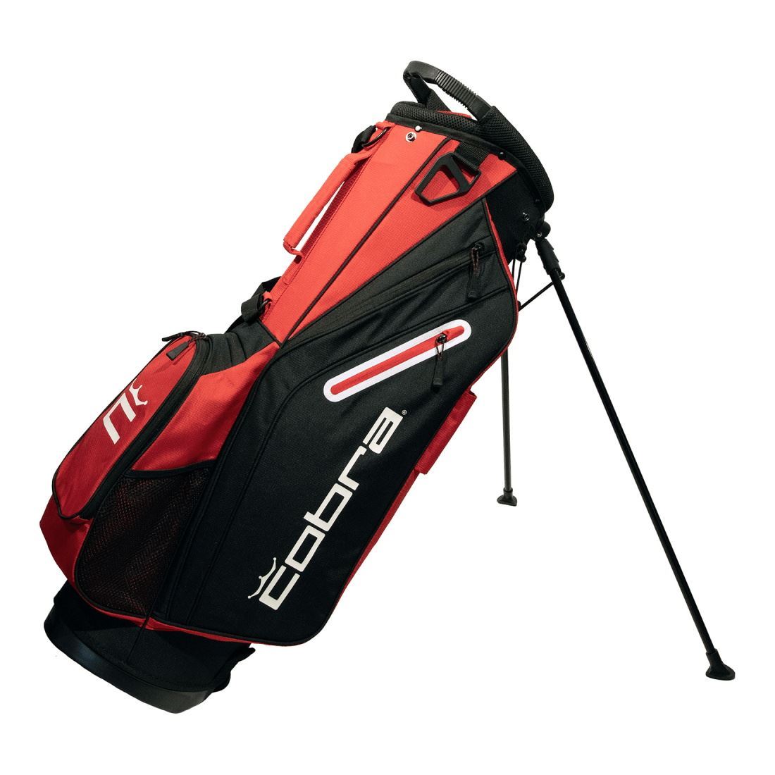 Cobra Signature Stand Bag - Black/Red