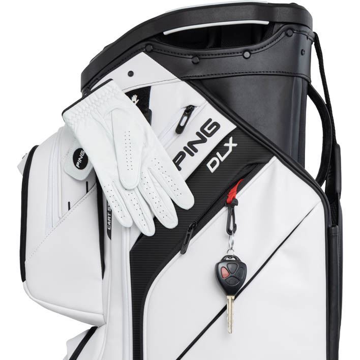 Ping DLX Cart Bag White/Black
