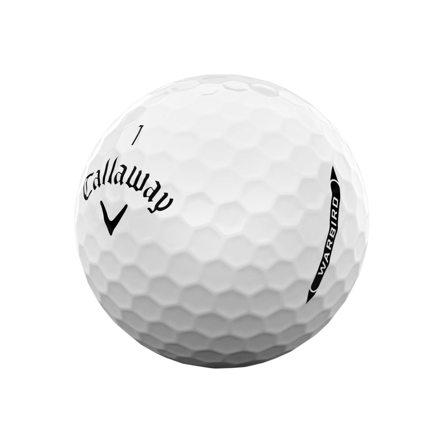 Callaway Warbird Distance+ Golf Balls 2025 White